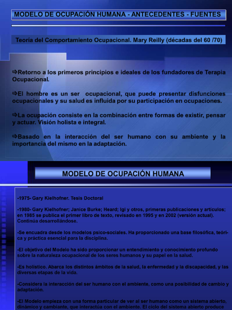 Modelo de Ocupación Humana 2015 (3190) (Autoguardado) | PDF ...