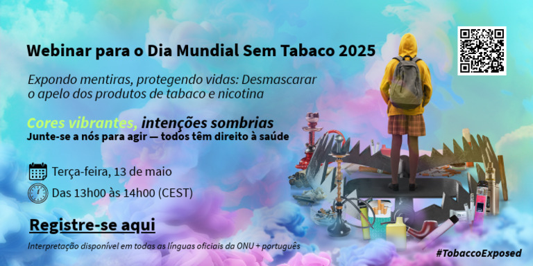 Webinar: Desmascarando o Tabaco 2025 | PDF