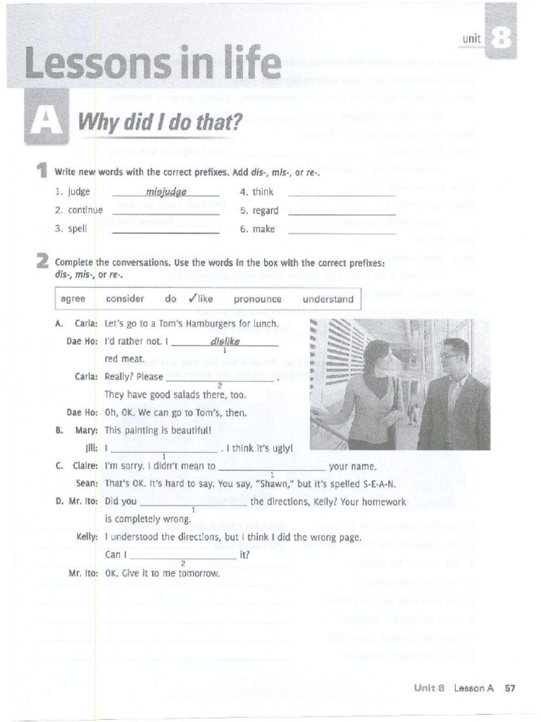 Unit 8-Four Corners Workbook 4B | PDF