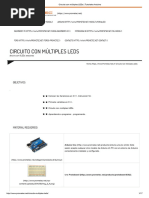 Taller Práctico 1 Tinkercad Con Arduino | PDF | Diodo emisor de luz | Arduino