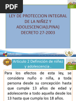 Derechos y Buen Trato en LOPNNA | PDF