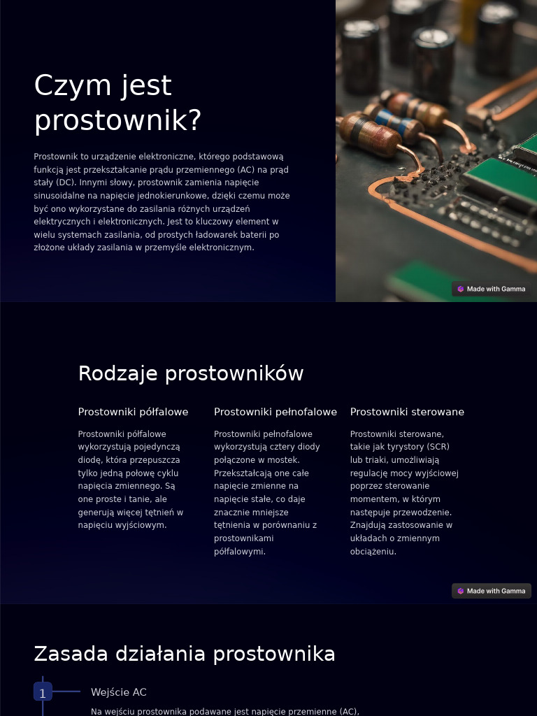 Czym Jest Prostownik (1) | PDF