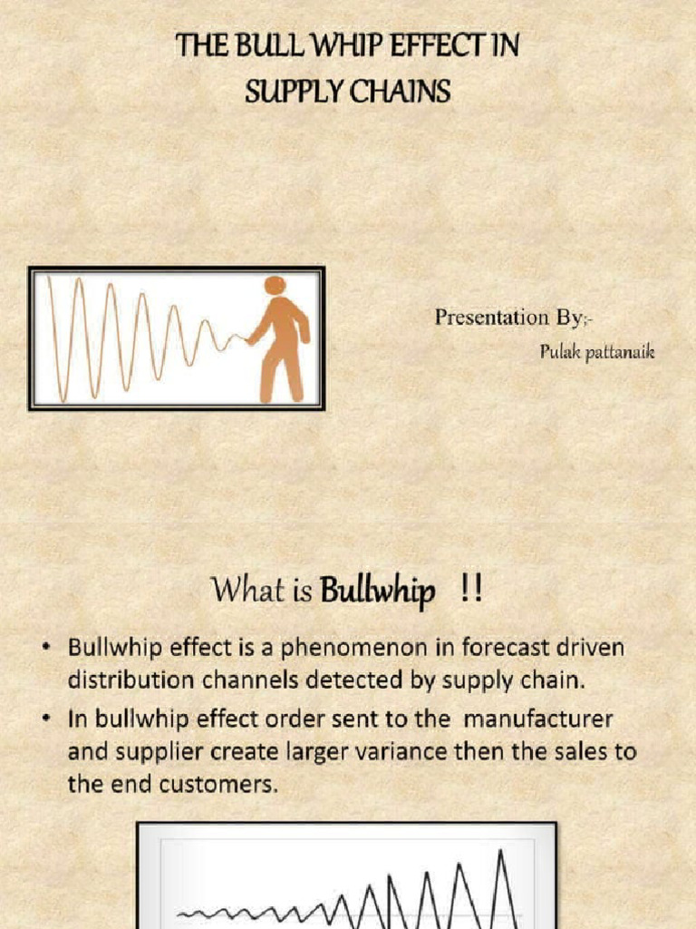 Bullwhip Effect-1 | PDF