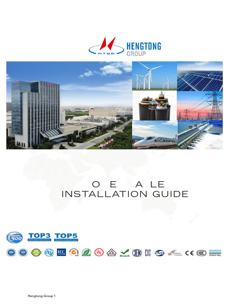 Power Cable Install Manual | PDF | Building Engineering