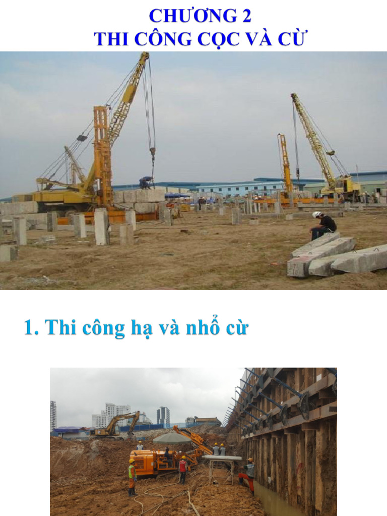 P1 - C2 - Thi Cong Coc Va Cu | PDF