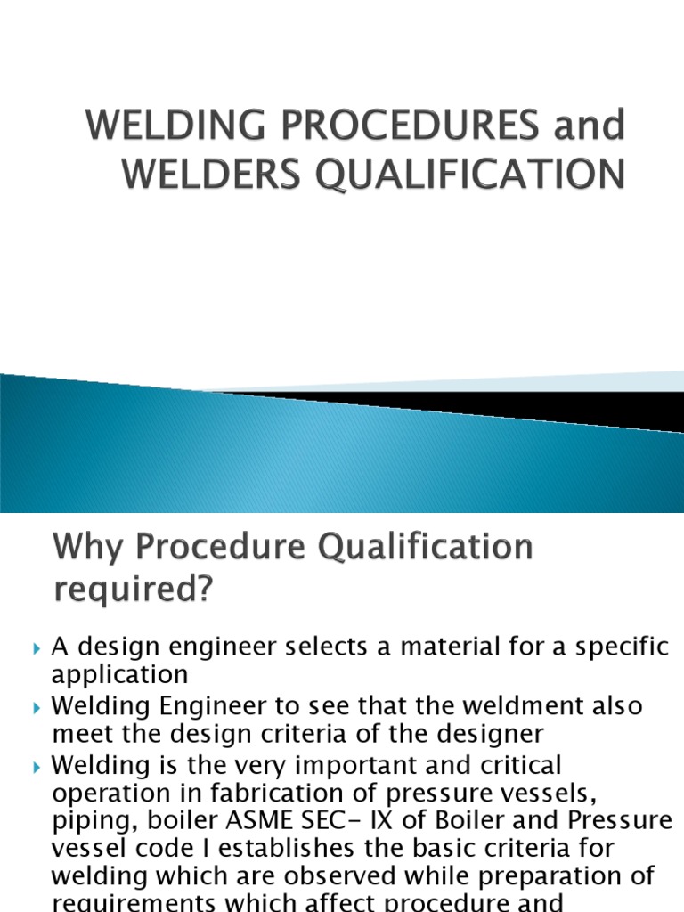Wps Pqr Guide | Welding | Mechanical Engineering