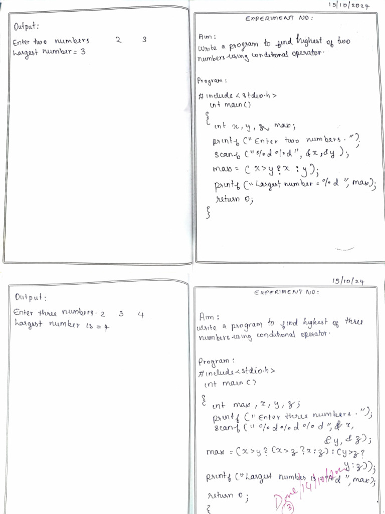 Lab Rough Record | PDF