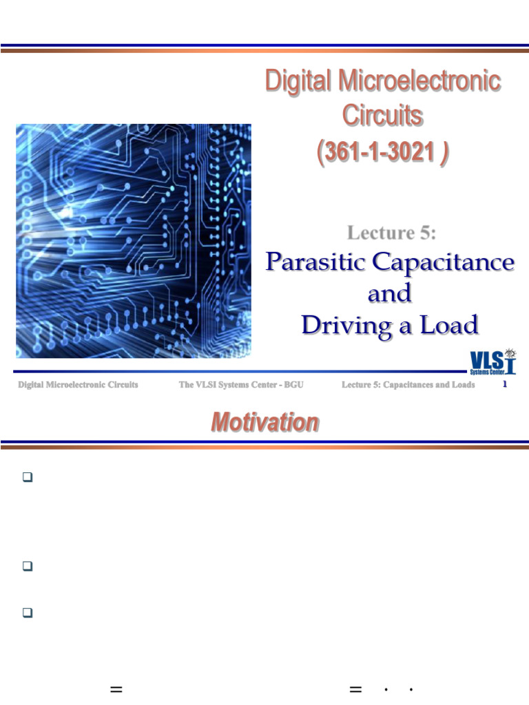 MOSFET Capacitance and Load Analysis | PDF | Mosfet | Cmos