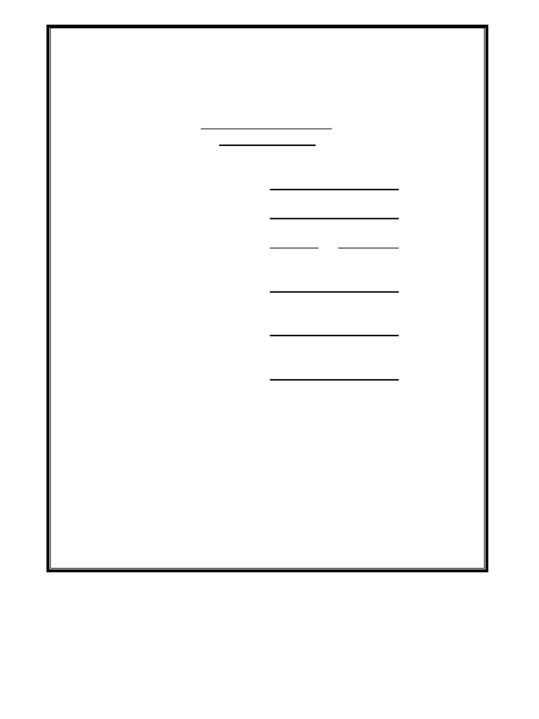Casual Leave Form | PDF