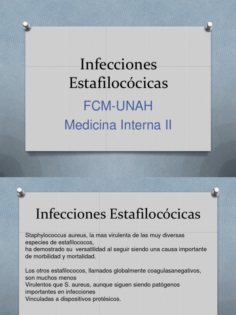 Presentacion de Estafilococo | PDF | Staphylococcus Aureus | Estafilococo