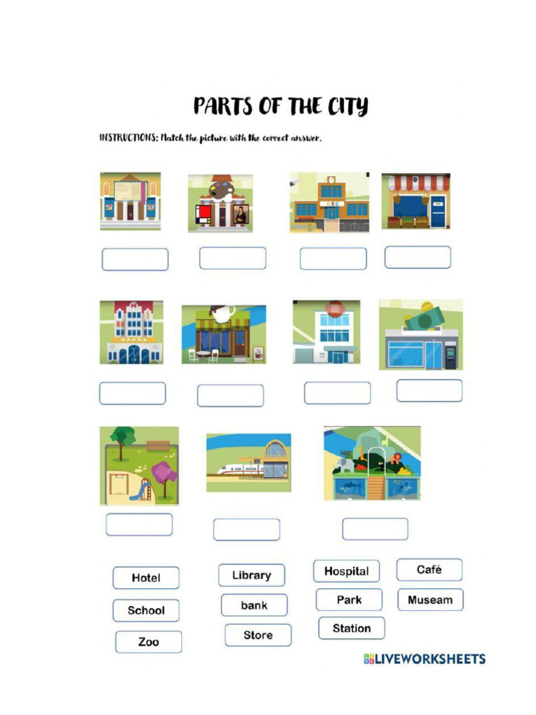 Ingles Lugares | PDF