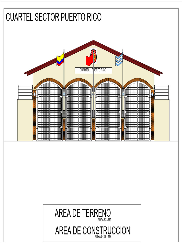 Cuartel Puerto Rico Fachada | PDF