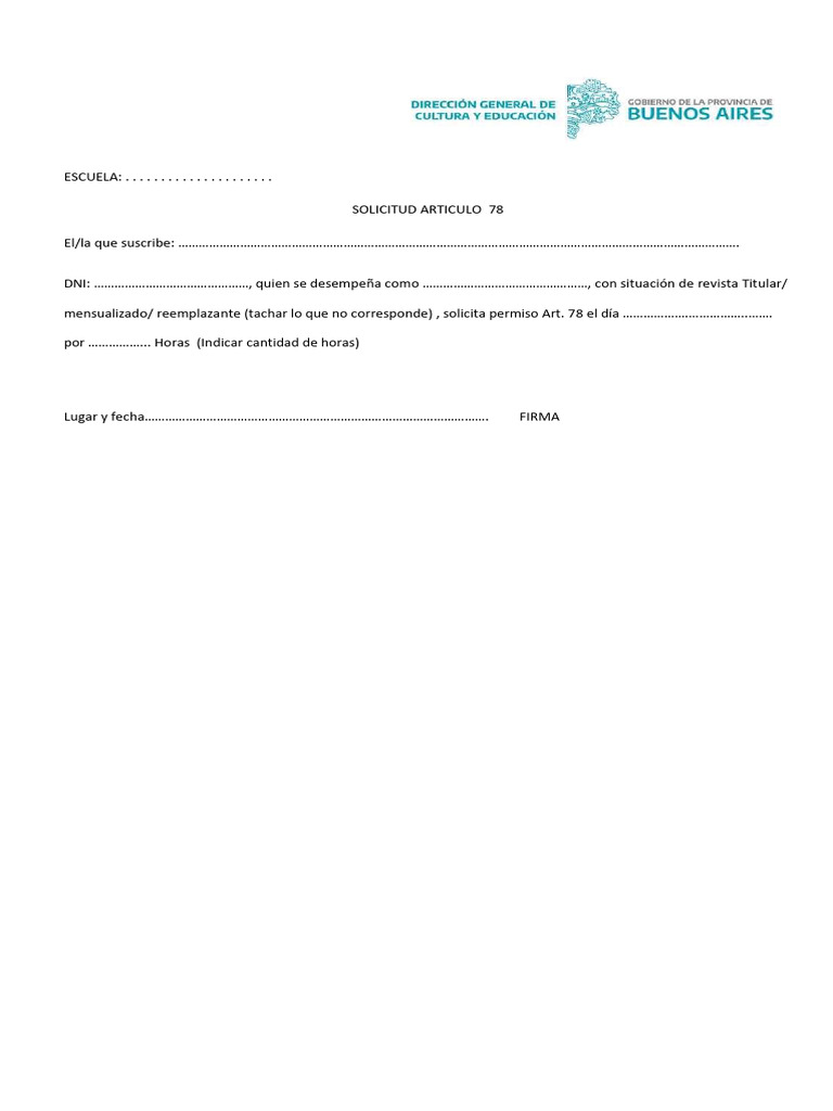 Art. 78 - Nota Modelo | PDF