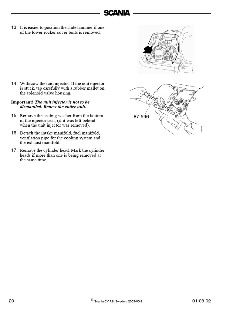 44Pages from Scania Workshop manual DI12-3 | PDF