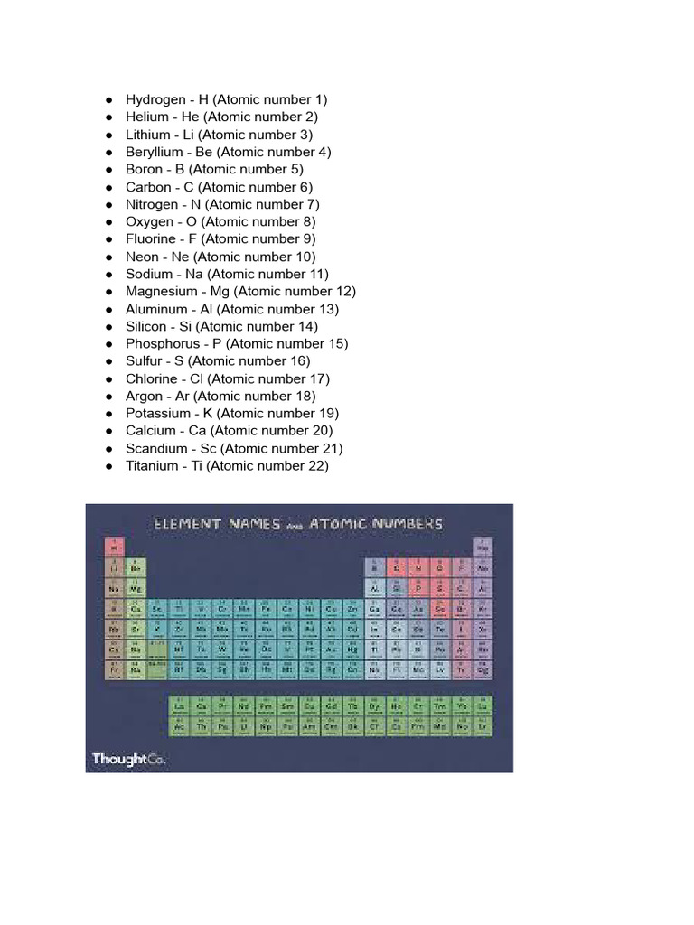 The Periodic Table Science Research | PDF