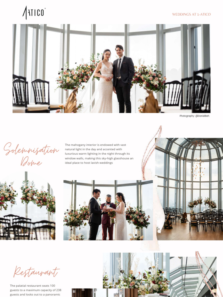 Luxurious Weddings at 1-Atico | PDF