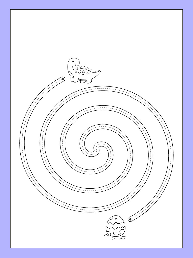 Colorful Pre-Writing Tracing Skills Worksheet | PDF