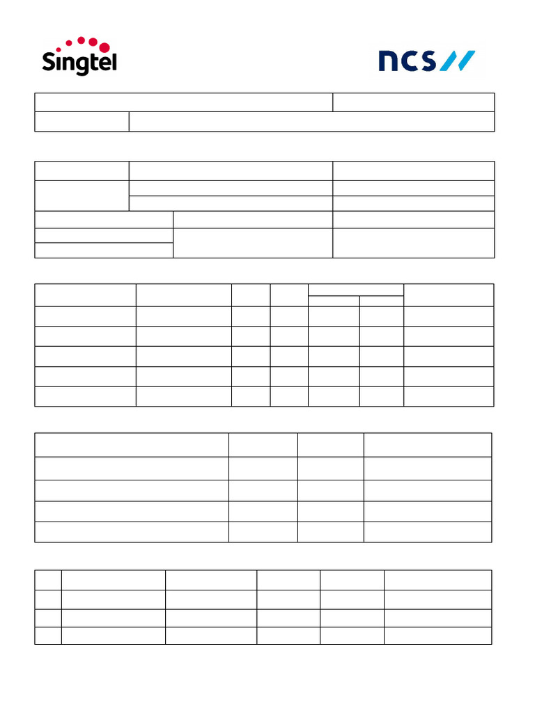 Singtel NCS Employment Application Form - v1 | PDF | Justice | Crime ...