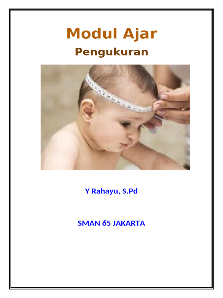 Modul Ajar Pengukuran | PDF