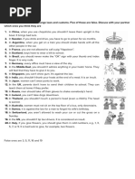 100 Rules for Modern Men | PDF