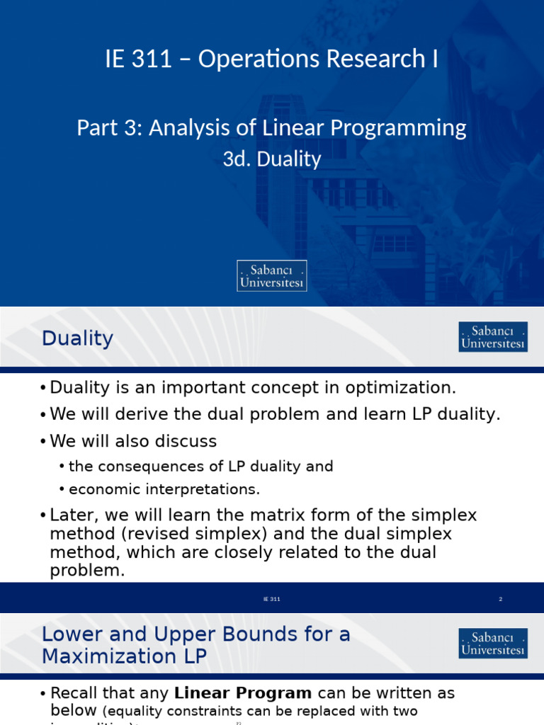 3d.analysis of LP (v1) | PDF | Linear Programming | Mathematical Analysis