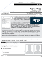 INZ1224 Visitor Visa Declaration Form | PDF | Travel Visa | Immigration