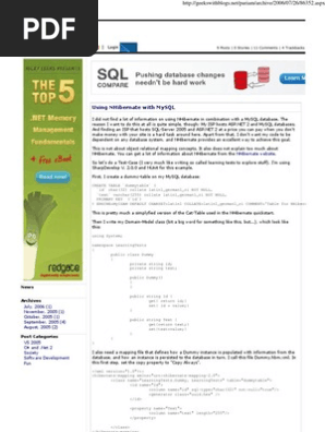Fluent Nhibernate Tutorial Pdf