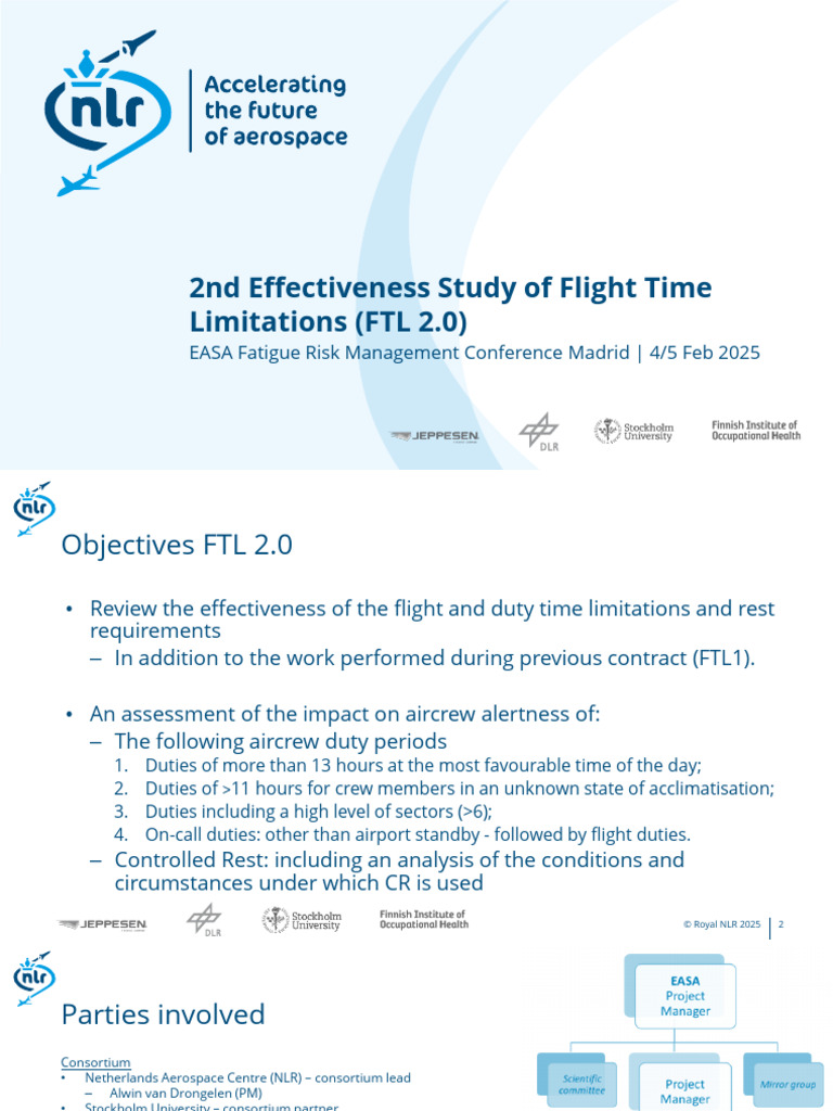 2nd EFFECTIVENESS STUDY OF FLIGHT TIME LIMITATIONS | PDF | Dependent And Independent Variables
