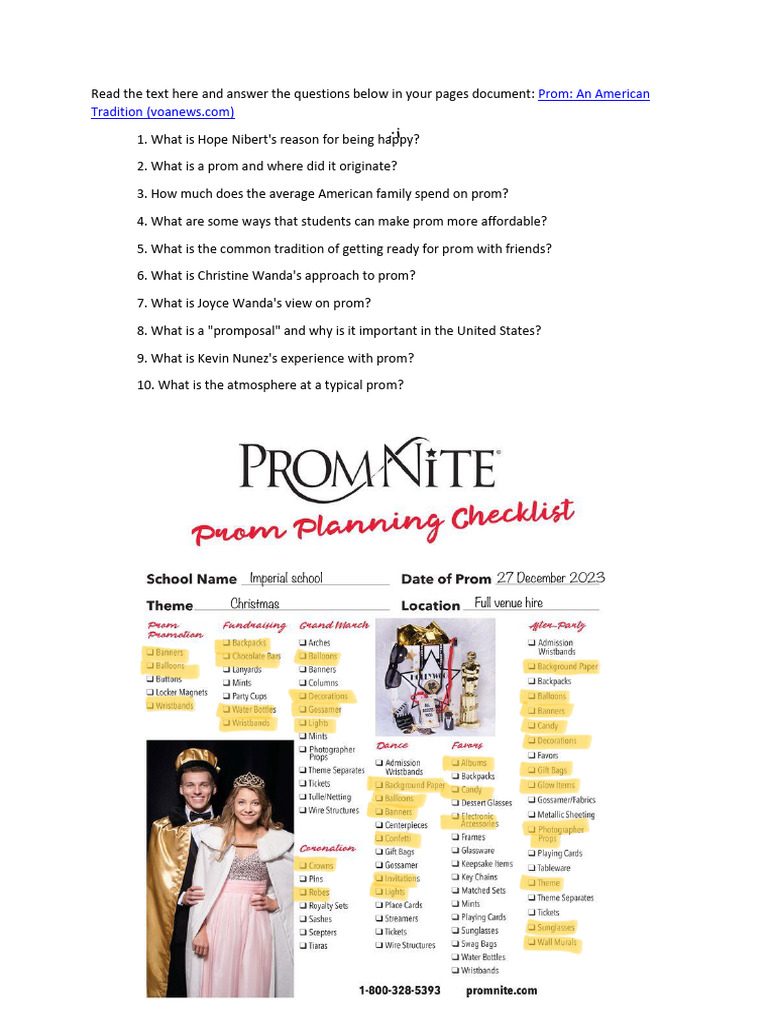 Prom | PDF