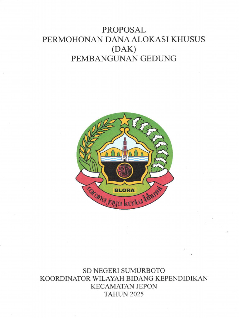 PROPOSAL DAK MUSHOLA DAN PAVING 2025 | PDF