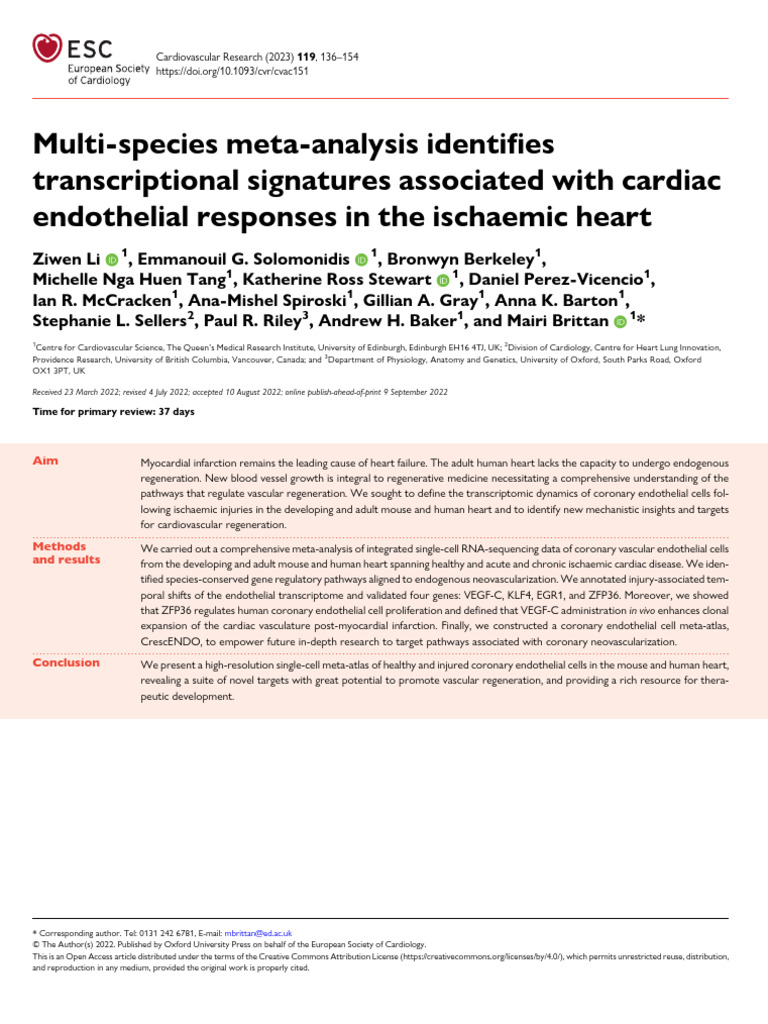 Cvac 151 | PDF | Cardiac Muscle | Regeneration (Biology)