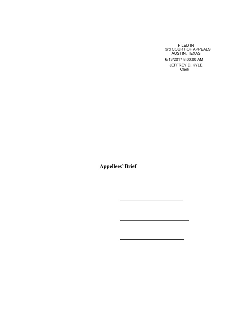 Loomis Armored - Appellee's Brief | PDF | Evidence (Law) | Negligence