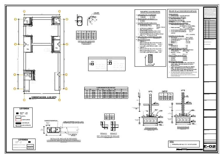 ESTRUCTURAS 1 (1) - Modelo | PDF | Fundación (Ingeniería) | Diseño