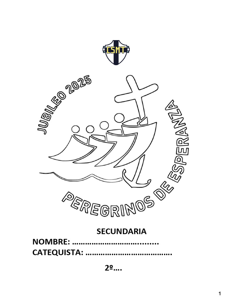 CUADERNILLO 2do. - Catequesis 2025 POSTA | PDF