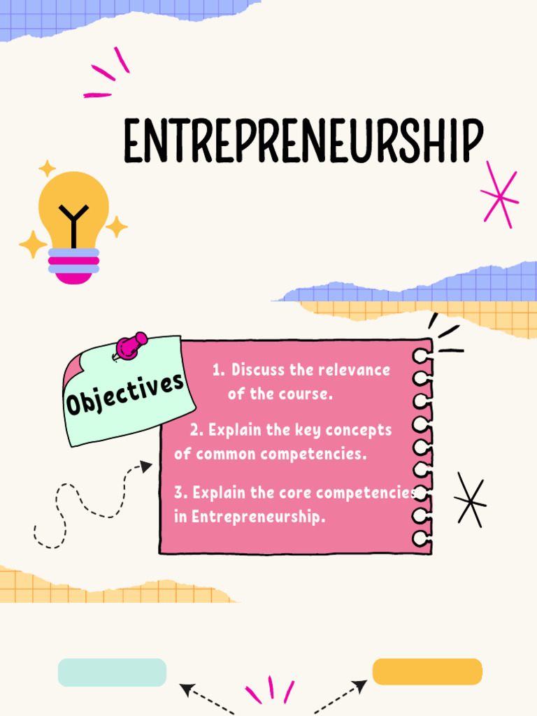 Week 1 Lesson 1 Introduction To Entrepreneuship | PDF ...