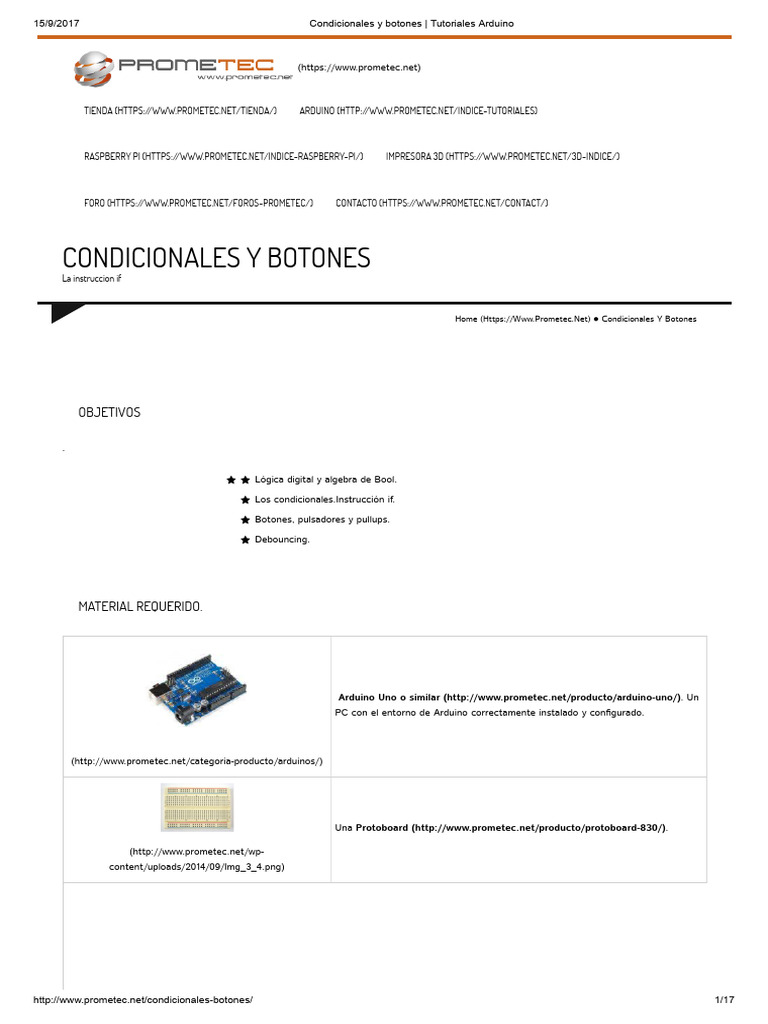 06 Condicionales y Botones | PDF | Álgebra de Boole | Enseñanza de matemática