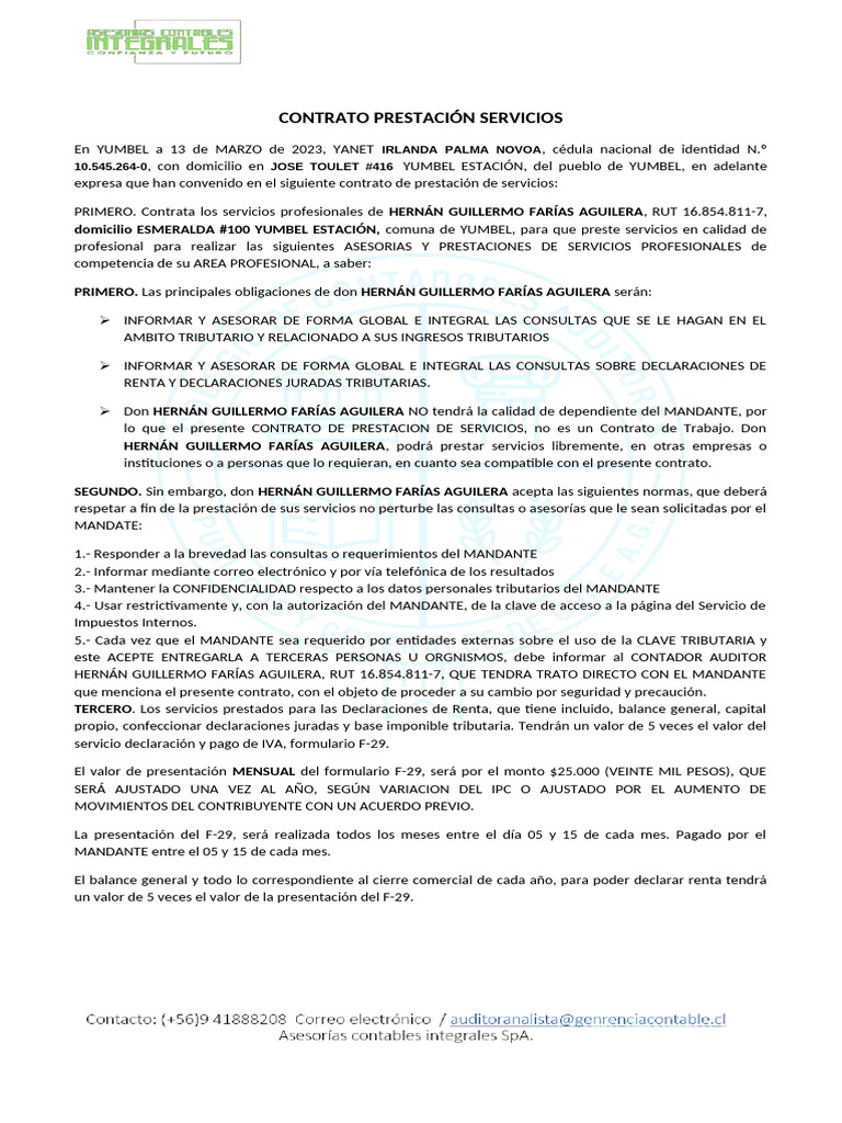Yanet Irlanda Palma Novoa | PDF | Contabilidad