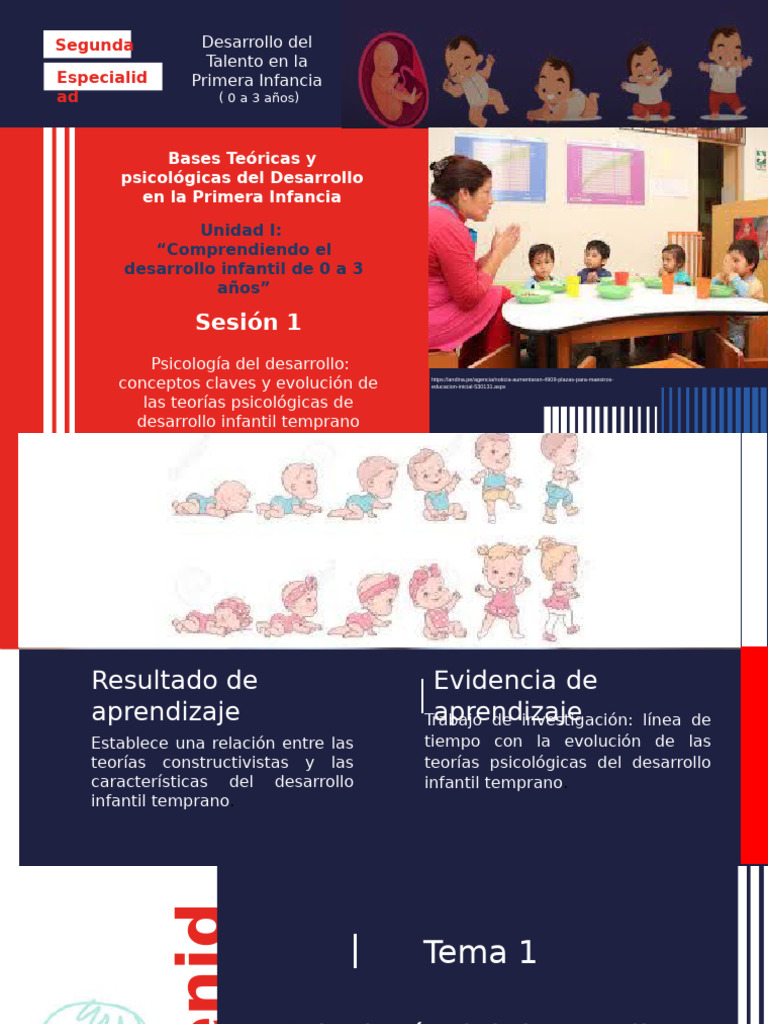 Desarrollo Infantil Temprano: Teorías y Claves | PDF | Desarrollo ...