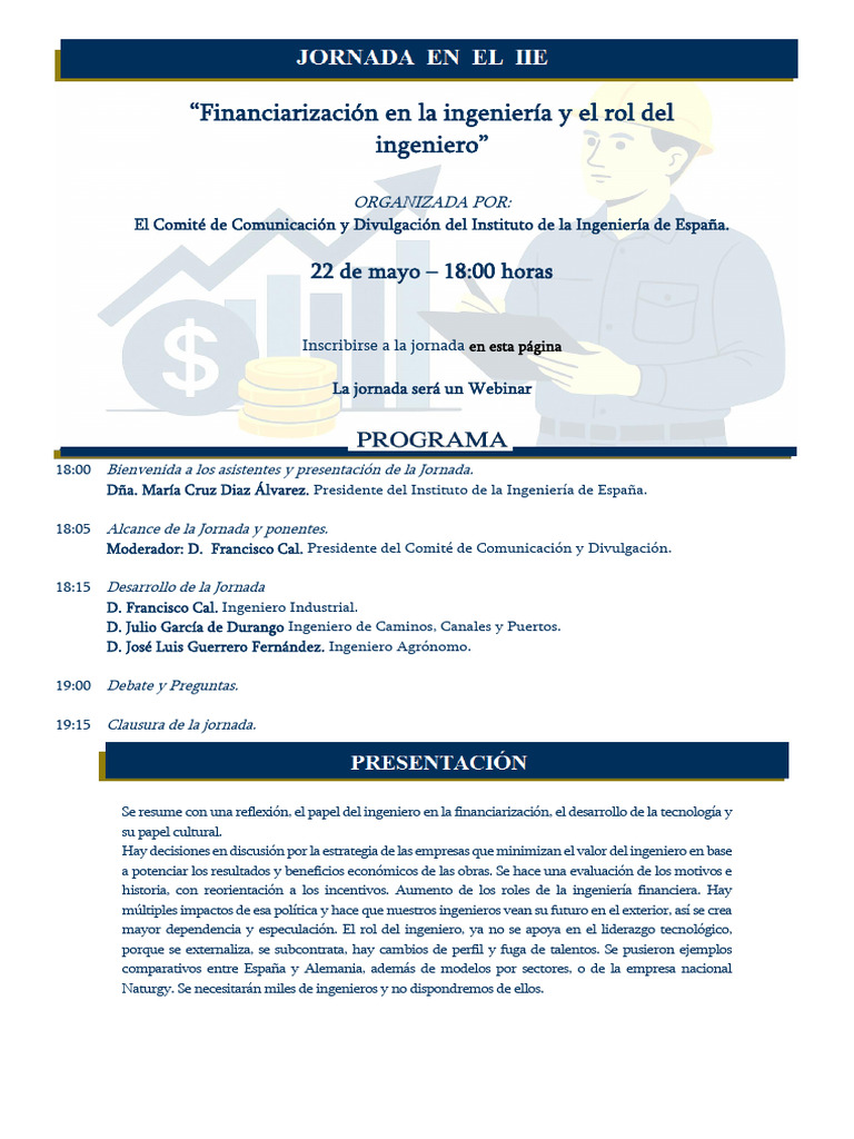 Financiarización en La Ingeniería y El Rol Del Ingeniero | PDF