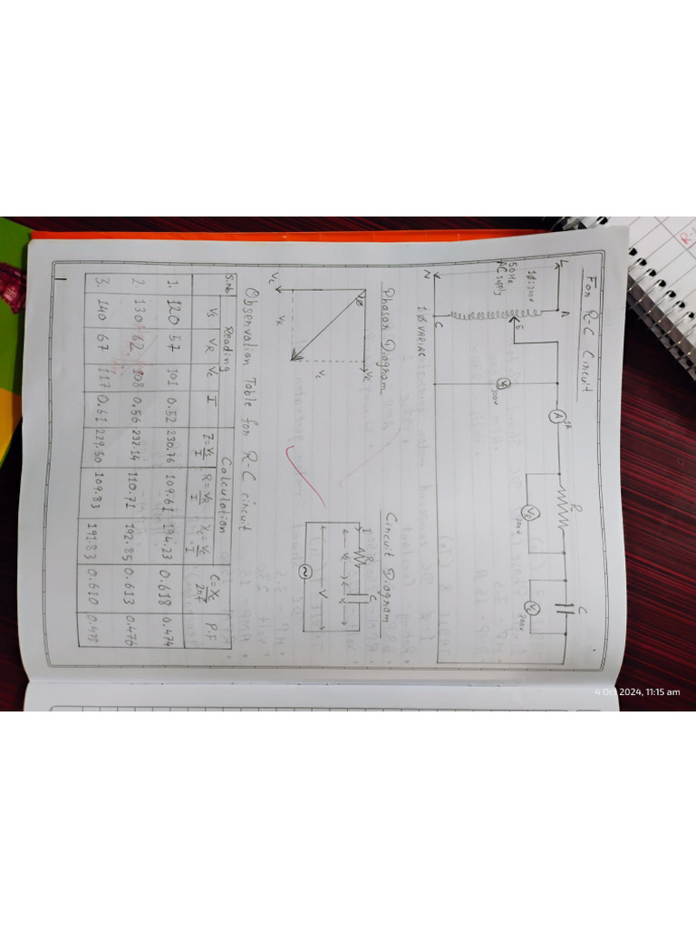 RL, RC, RLC Exp | PDF