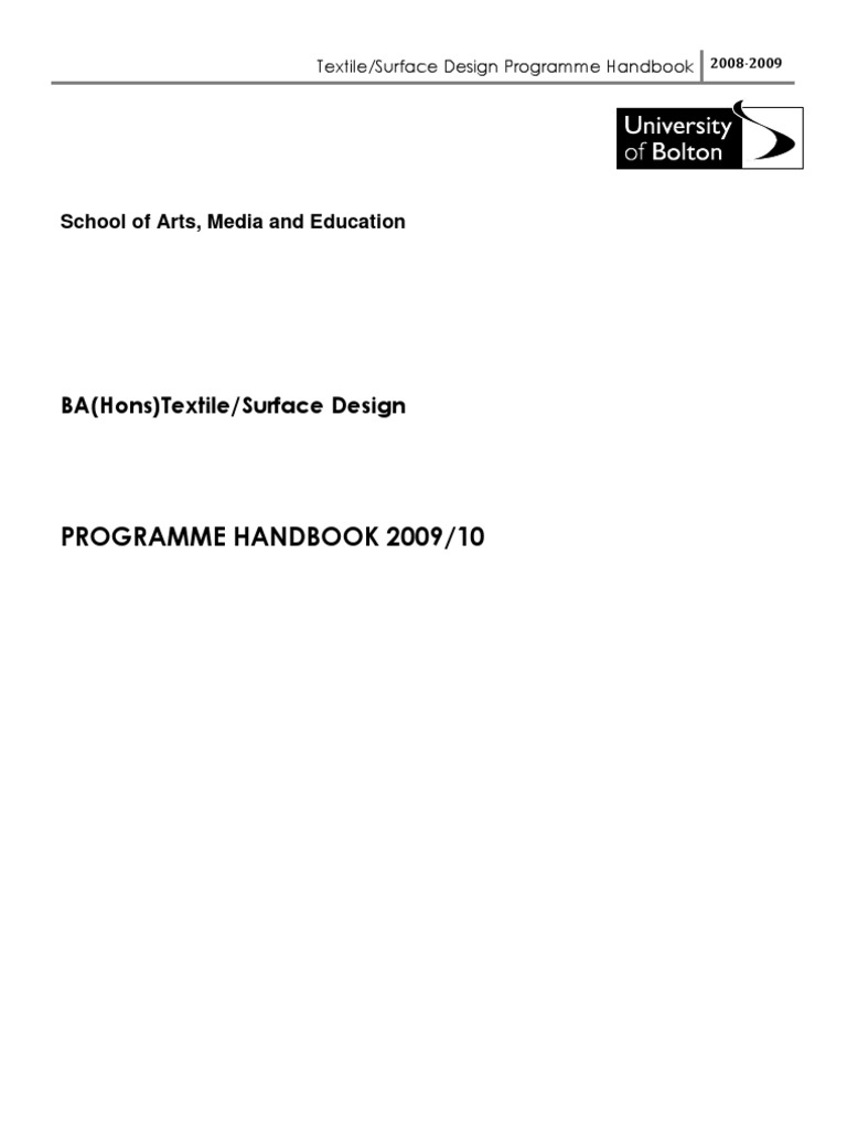 Textile Surface Design Pdf Lecture Design