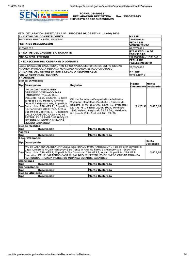 Correcion Sistitutiva Epifanio 2 de 2 | PDF