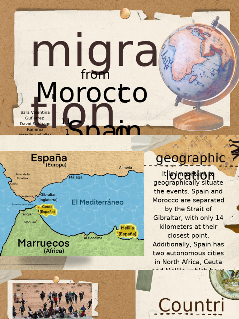 Presentacion para La Exposicion de Ingles (2.1) | PDF | Morocco | Spain