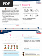 El Cuento de Las Frutas y Verduras | PDF | Vegetales