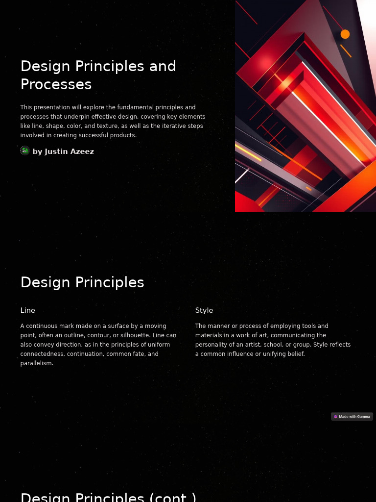 Design Principles and Processes | PDF | Information | Shape