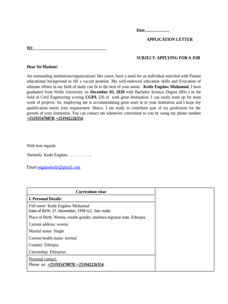 Civil Apply | PDF