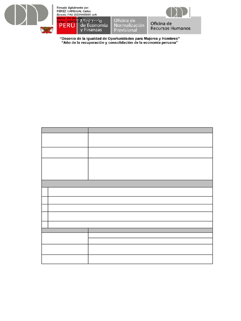 Bases Pract #012 - Practicas Preprofesionales Oci (R) | PDF | Auriculares | Gestión de recursos ...