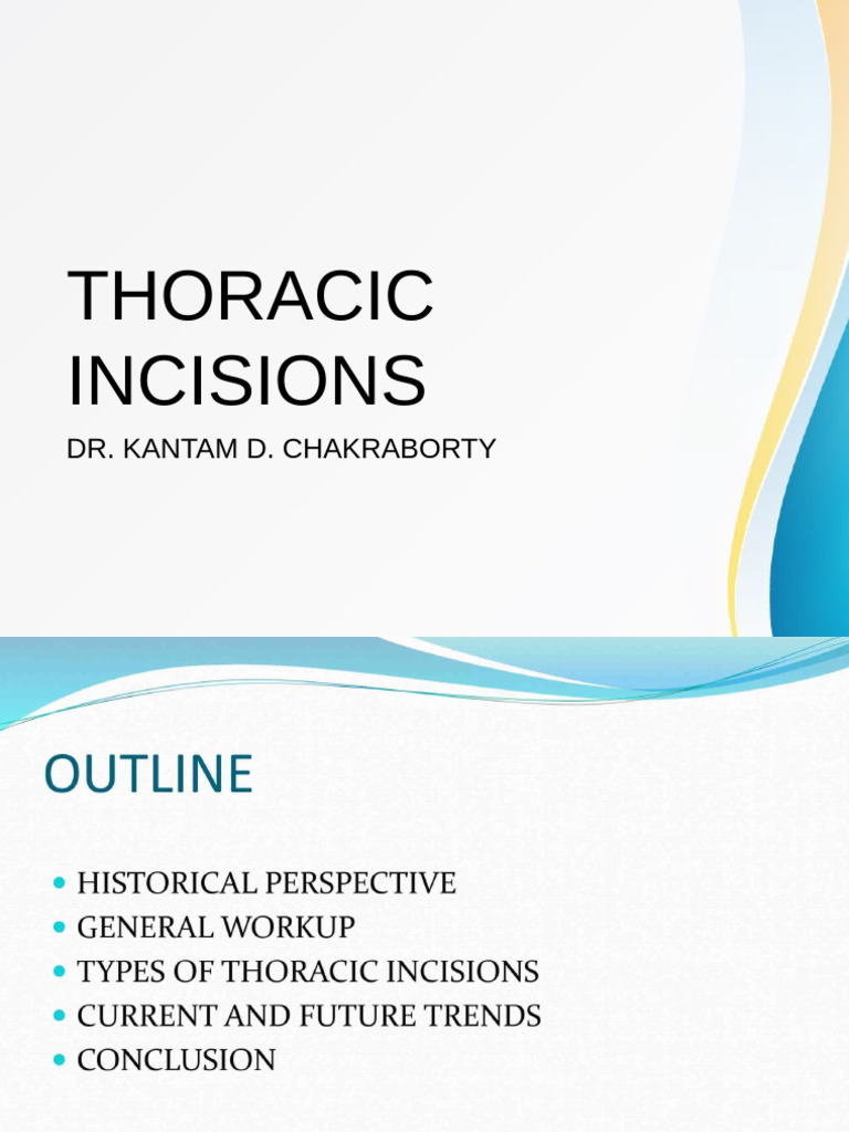 Thoracic Incisions | PDF