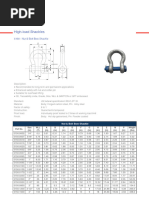 GN Wide Body Shackle H10 | PDF
