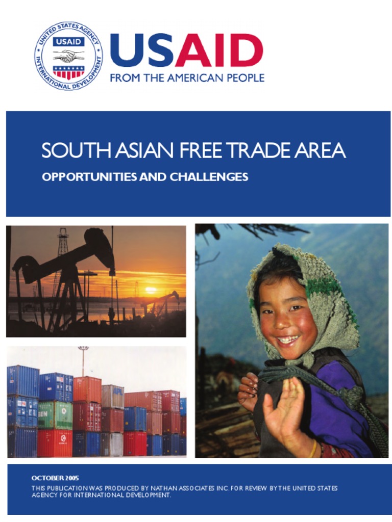South Asian Free Trade Area: Opportunities and Challenges | PDF | Non ...
